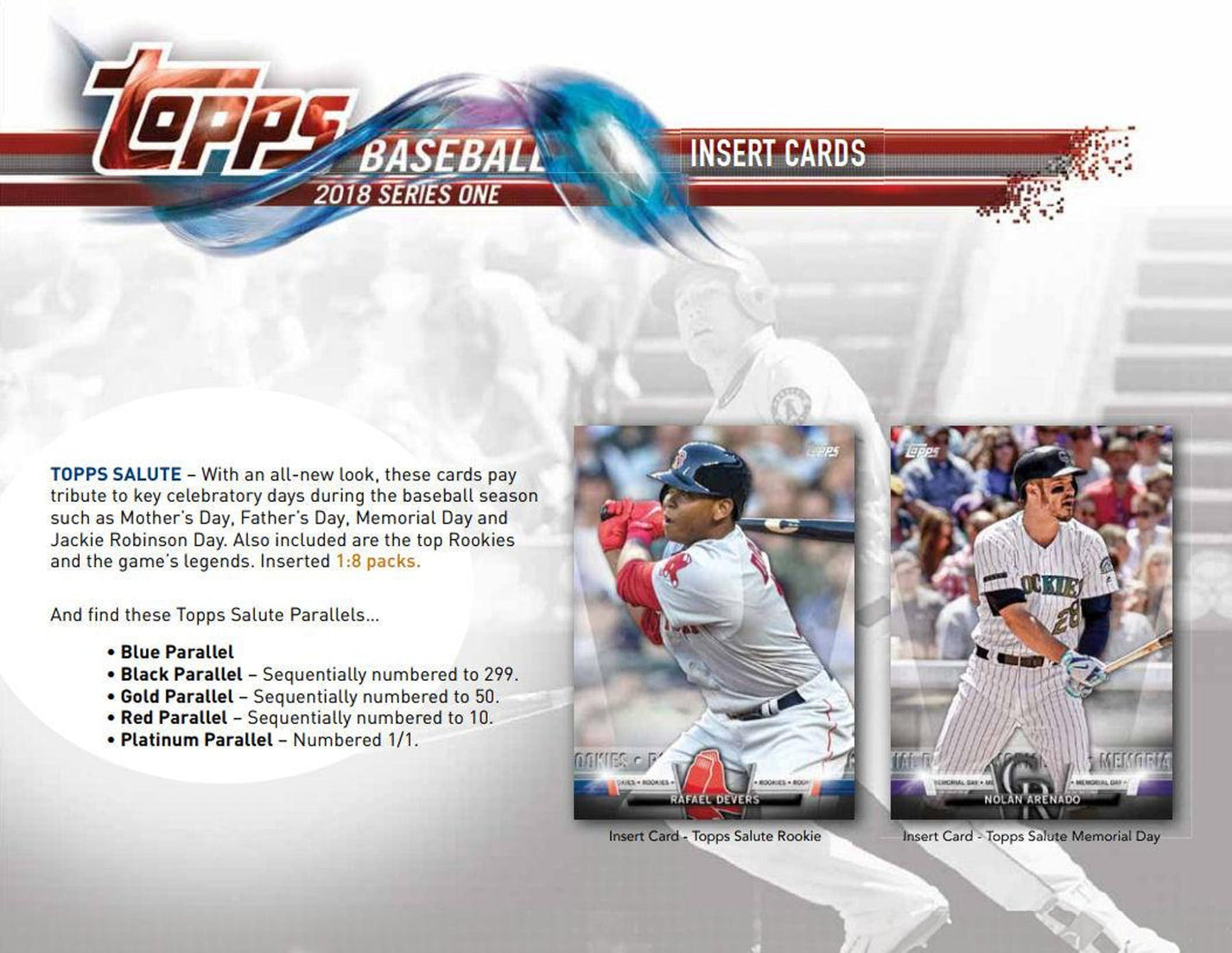 2018 Topps Series 1 Baseball Jumbo Hobby Box (Plus 2 Silver Packs ...